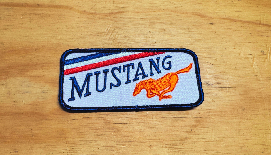 Vintage Style Mustang Patch – RacewayHats