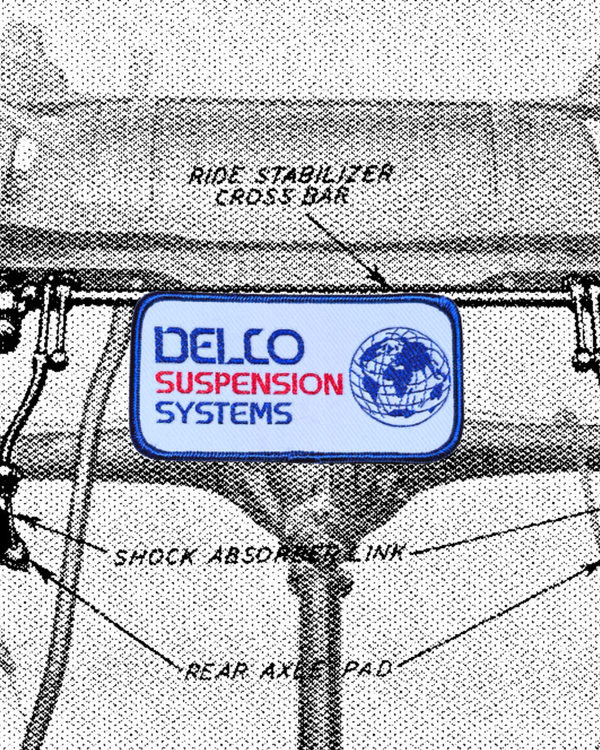 Vintage Delco Suspension Systems Patch – RacewayHats