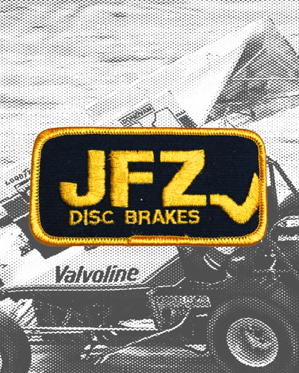Vintage JFZ Disc Brakes Patch – RacewayHats