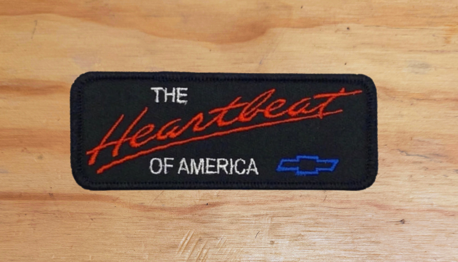 Vintage Style Chevy Heartbeat Patch – RacewayHats