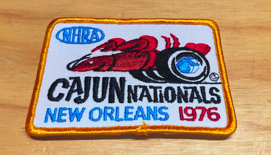 Vintage 1977 NHRA New Orleans Cajun Nationals Patch – RacewayHats