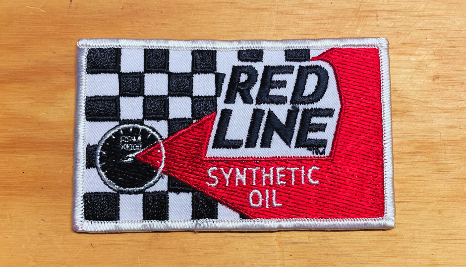 Vintage Red Line Synthetic Oil Patch – RacewayHats