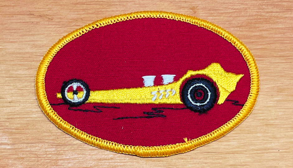 Vintage Slingshot Dragster Patch – RacewayHats
