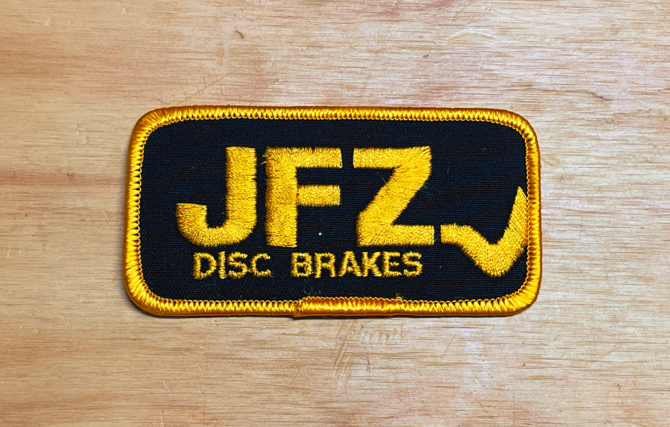 Vintage JFZ Disc Brakes Patch – RacewayHats