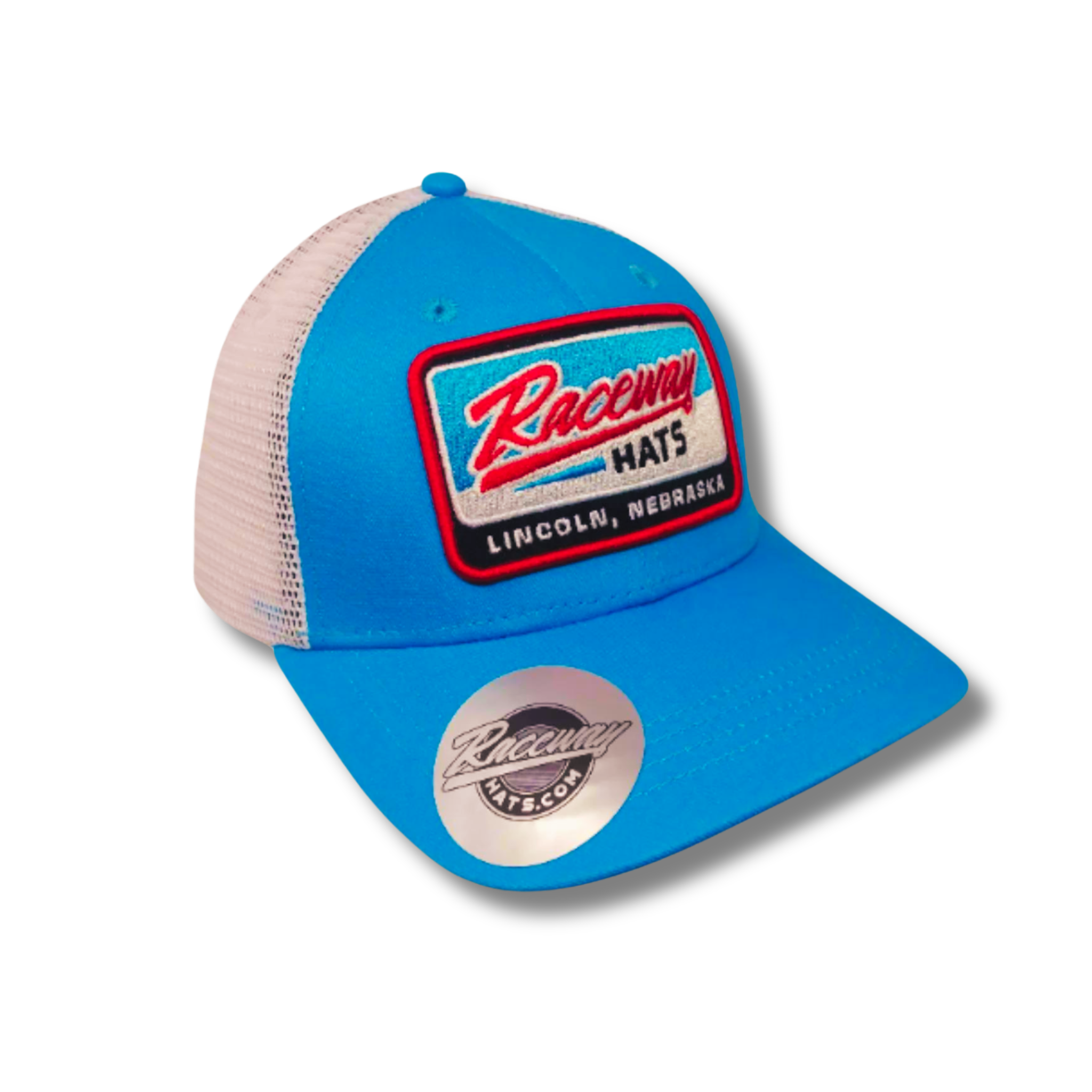 Raceway Hats Rectangle Logo Trucker Hat – RacewayHats