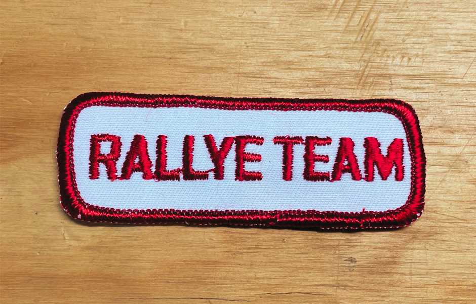 Vintage Rallye Team Patch – RacewayHats